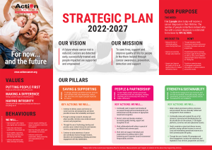 Our Vision and Values - Action Cancer