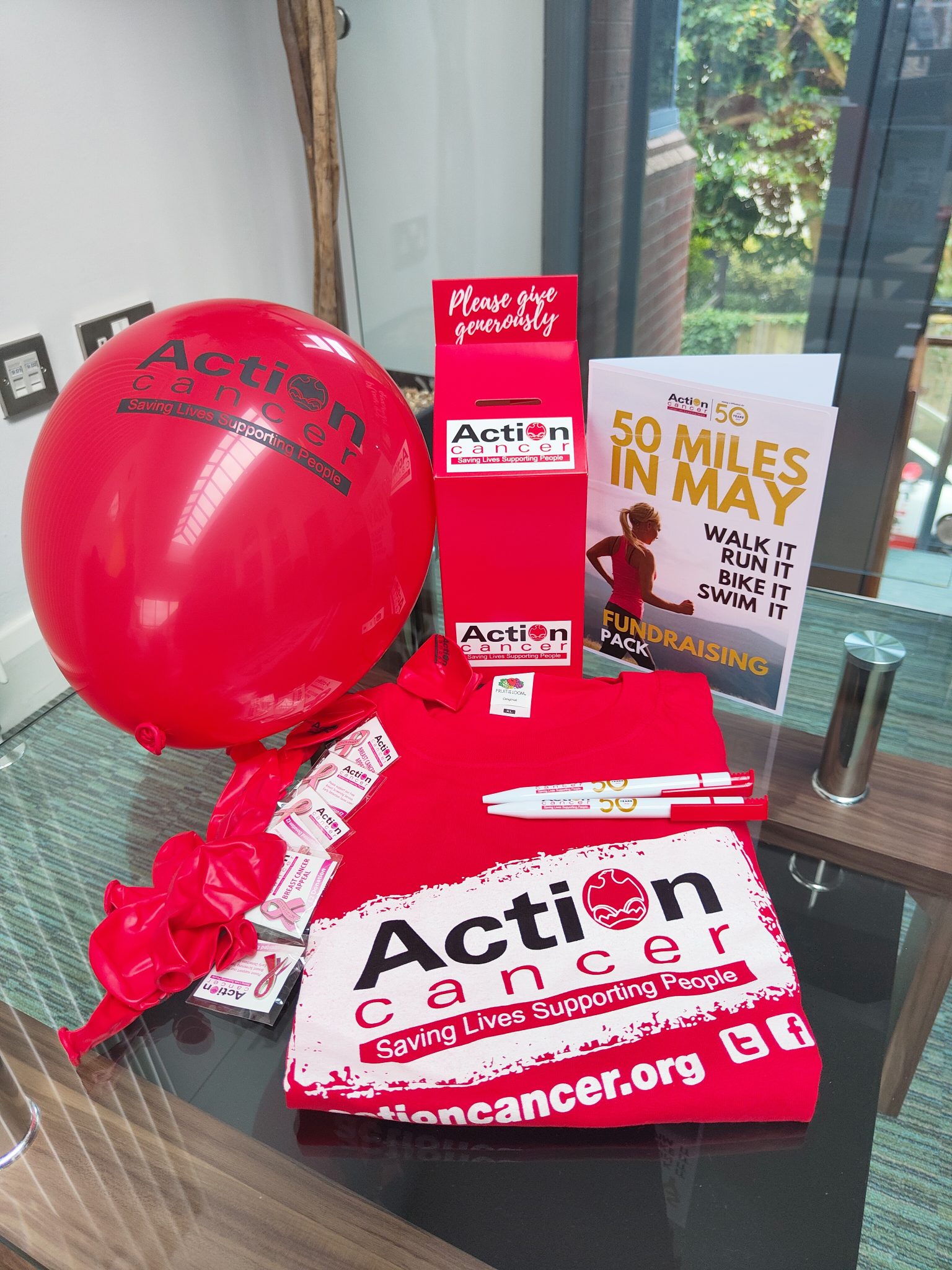 50 Miles in May Challenge 2025 - Action Cancer